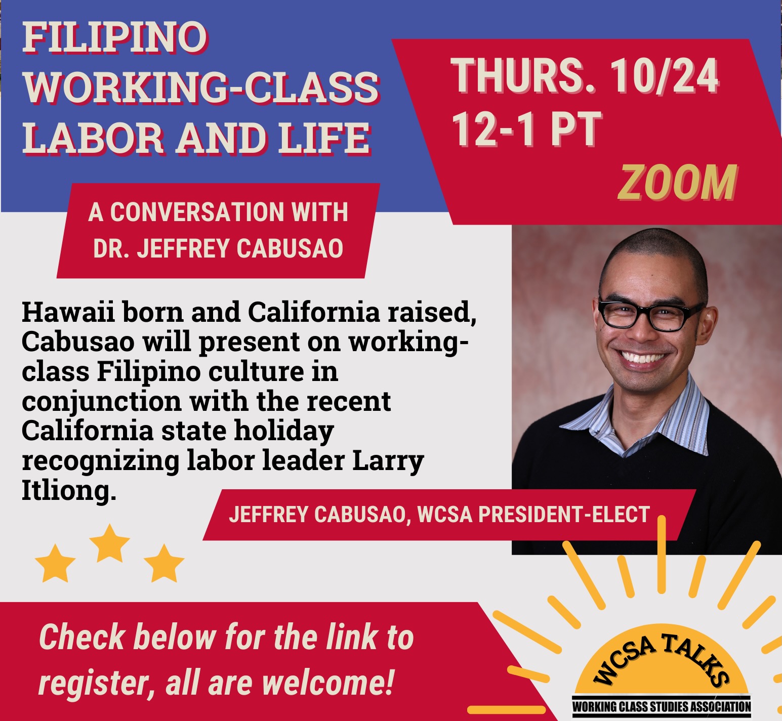 Filipino Working-Class Labor & Life Talk - Working-Class Studies ...